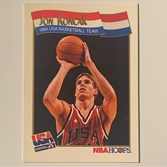 NBA HOOPS | Toys | 991 Nba Hoops Usa Basketball Jon Koncak | Poshmark